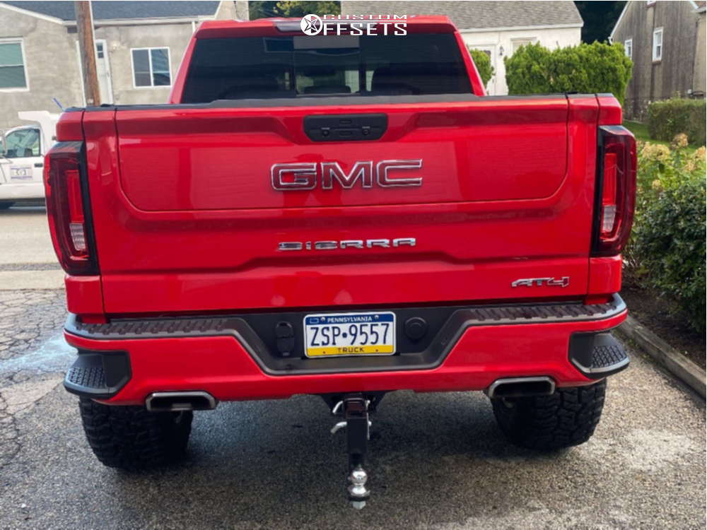 2021 GMC Sierra 1500 with 20x12 -44 Revenge Offroad Rv-206 and 37/13 ...