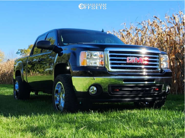 2009 GMC Sierra 1500 with 20x10 -19 Off Road Monster M17 and 33/12.5R20 ...