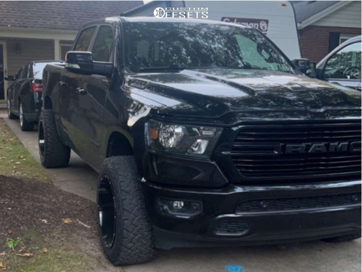 2020 Ram 1500 with 20x12 -51 Vision Rocker and 33/12.5R20 Venom Power ...