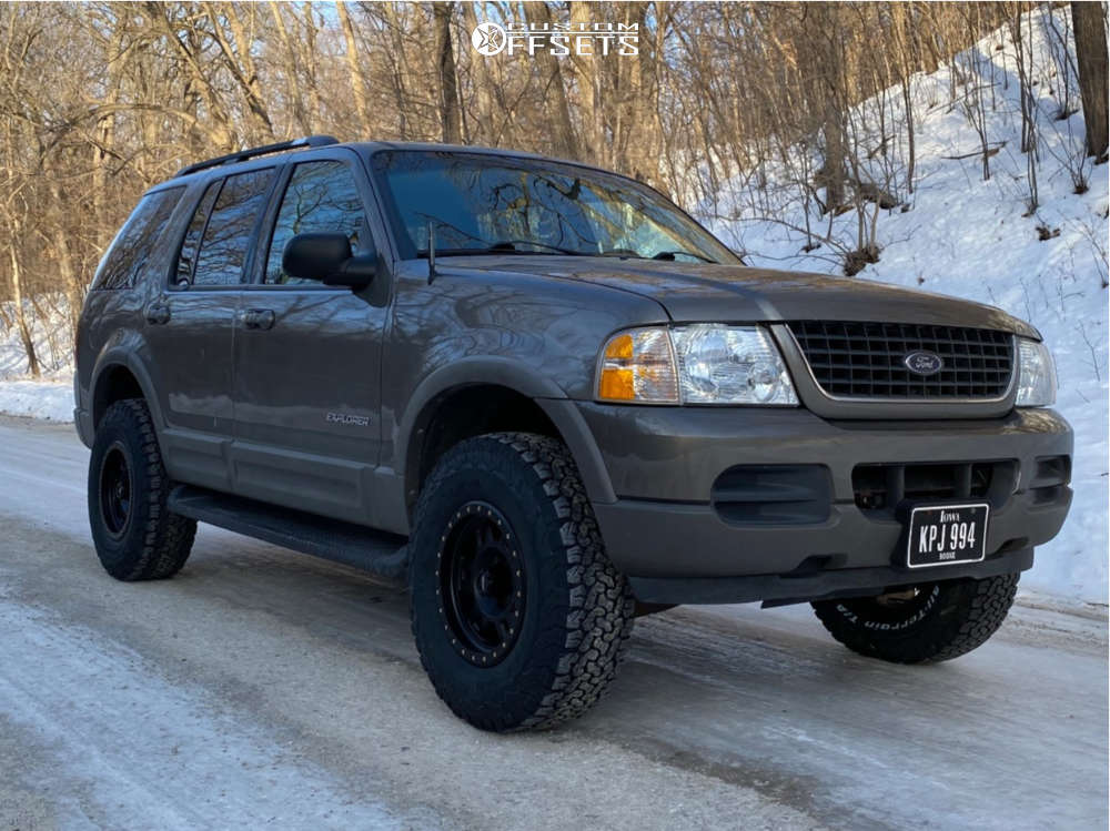 2002 Ford Explorer with 16x8 0 Vision Manx and 265/70R16 BFGoodrich All ...
