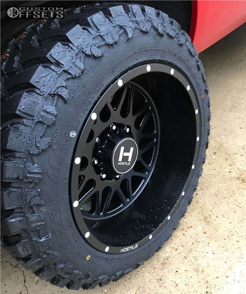 2002 Ford F-250 Super Duty with 20x12 -44 Hostile Blaze and 33/12.5R20 ...