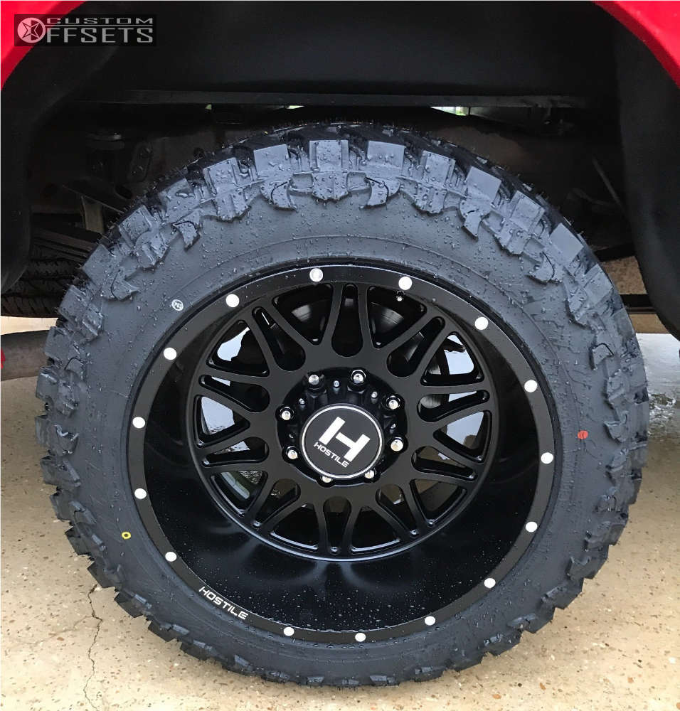 2002 Ford F-250 Super Duty with 20x12 -44 Hostile Blaze and 33/12.5R20 ...