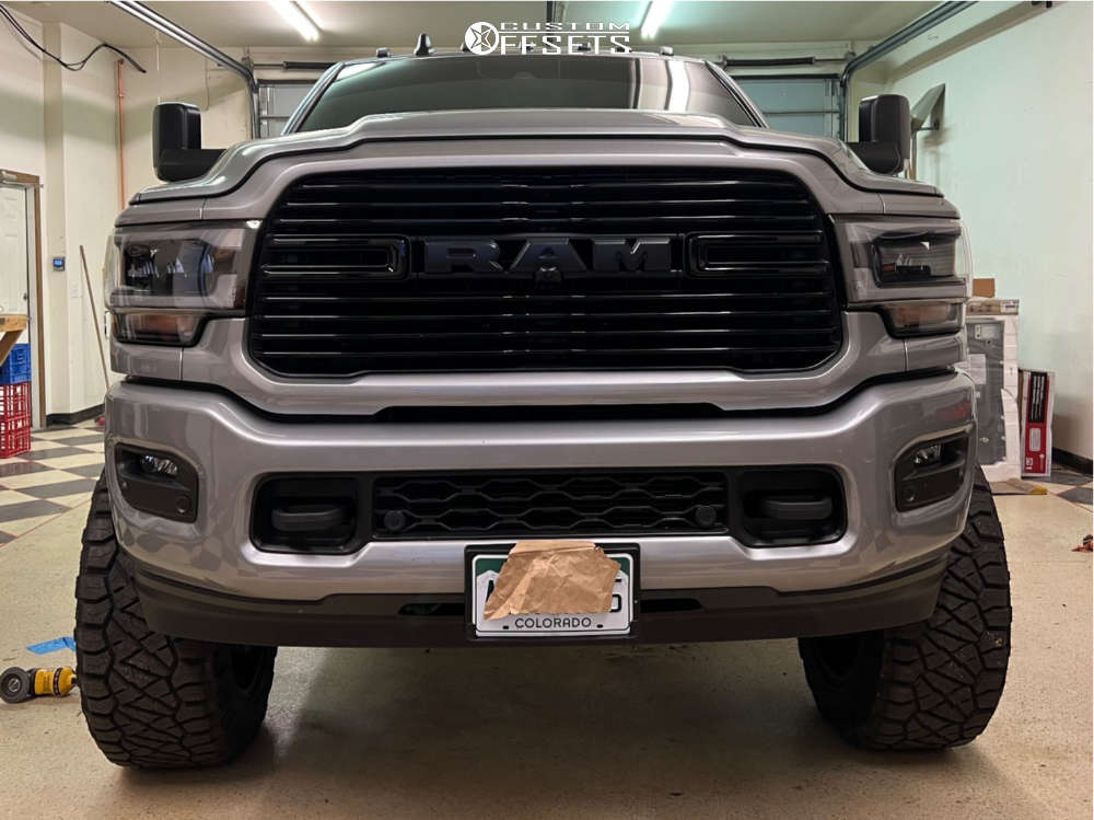 2022 Ram 3500 with 22x12 -51 ARKON OFF-ROAD Crown Series Triumph and 37 ...