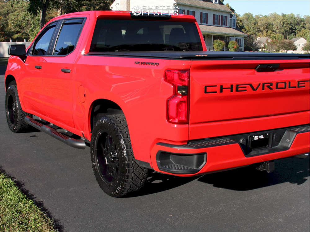 2020 Chevrolet Silverado 1500 with 20x9 0 Mickey Thompson Sidebiter Ii ...