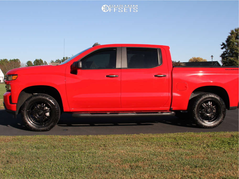 2020 Chevrolet Silverado 1500 with 20x9 0 Mickey Thompson Sidebiter Ii ...