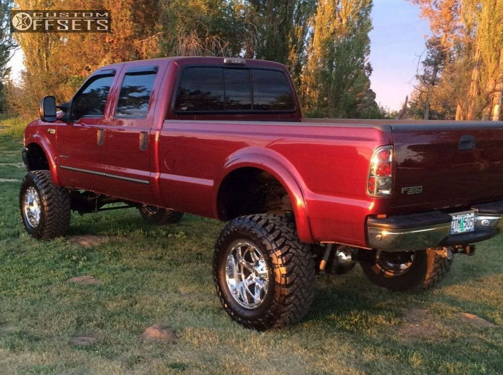 1999 Ford F-350 Super Duty with 20x12 -44 Fuel Hostage and 38/15.5R20 ...