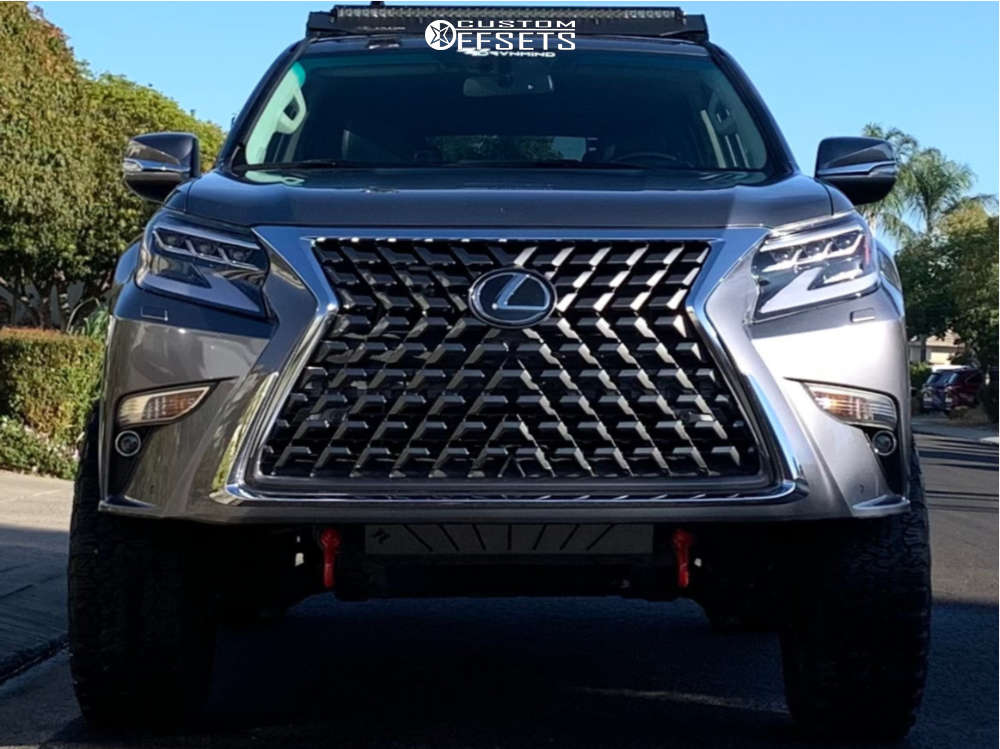 2018 Lexus GX460 with 18x9 -20 Rays A-LAP-07X and 285/65R18 BFGoodrich ...