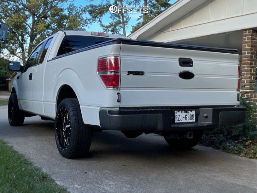 2013 Ford F-150 with 20x9 0 Hardrock Gunner and 255/50R20 Cooper ...