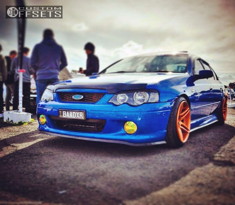 2005 Ford Falcon XR6 with 18x10 20 Concave Concept CC03 and 235/40R18 ...