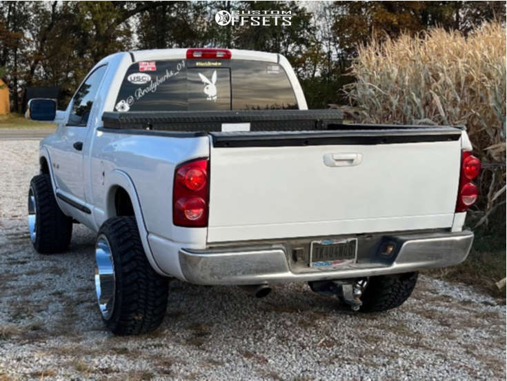 2008 Dodge Ram 1500 with 22x14 -76 RBP 80r and 33/13.5R22 Atturo Trail ...