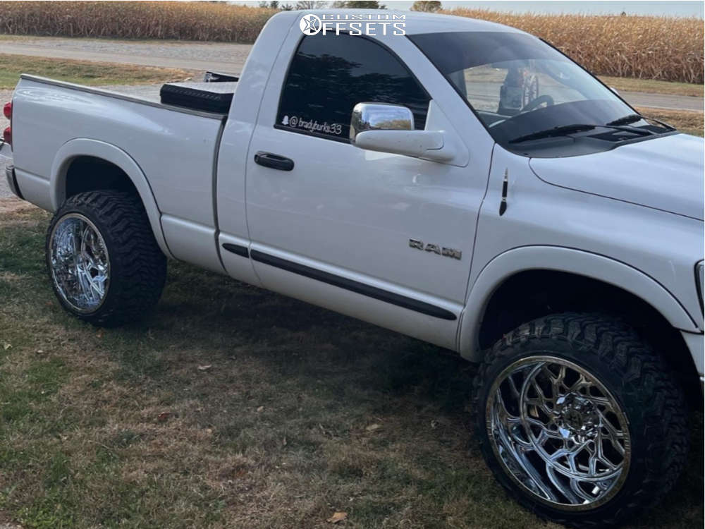 2008 Dodge Ram 1500 with 22x14 -76 RBP 80r and 33/13.5R22 Atturo Trail ...