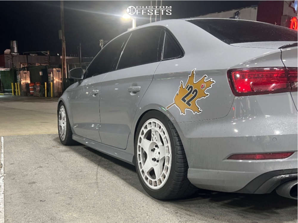 2020 Audi RS3 with 18x8.5 45 Fifteen52 Turbomac and 245/40R18 ...