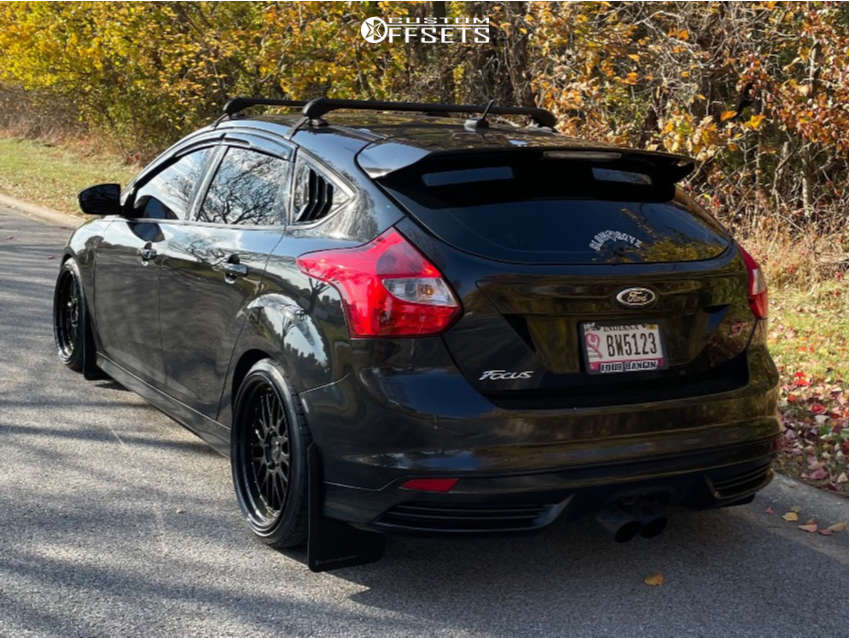 2014 Ford Focus with 18x9 35 Vors Vr8 and 215/35R18 Nitto Neo Gen and ...