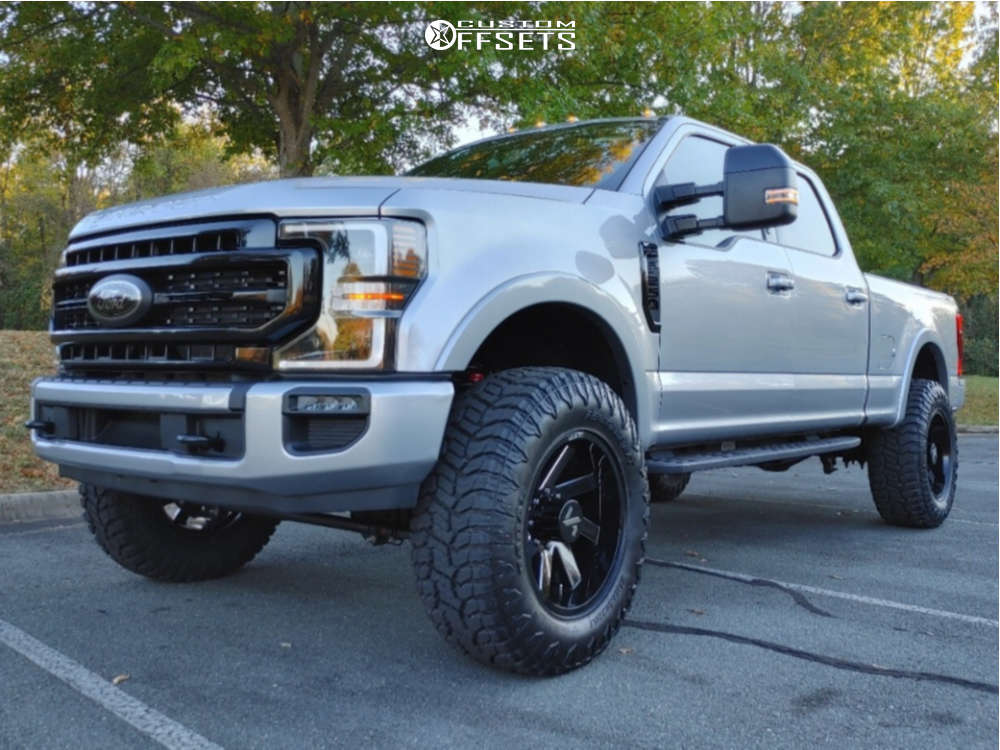 2022 Ford F-250 Super Duty with 20x10 -25 ARKON OFF-ROAD Lincoln and 37 ...