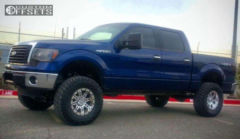 2011 Ford F-150 with 18x9 0 Pro Comp Series 31 and 35/12.5R18 Nitto ...
