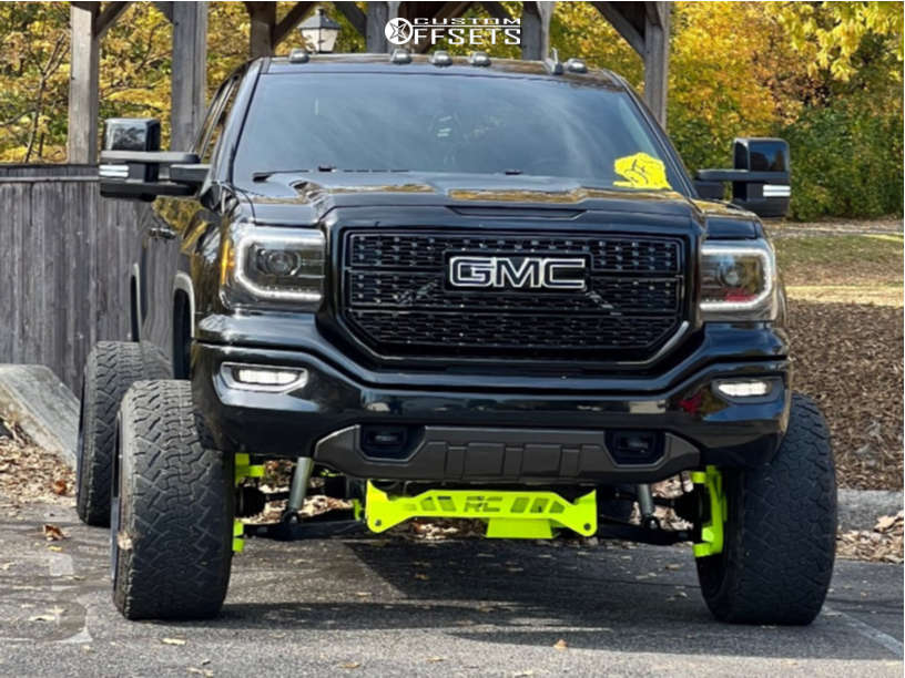 2016 GMC Sierra 1500 with 22x14 -81 ARKON OFF-ROAD Alexander and 33/12.5R22 Venom Power Terra ...