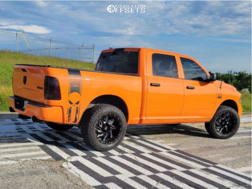 2019 Ram 1500 Classic with 20x10 -25 Vision Spyder and 305/55R20 Falken ...