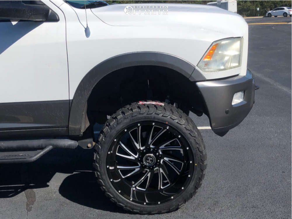 2011 Ram 3500 with 24x12 -44 Hardcore Offroad Hc21 and 35/12.5R24 ...