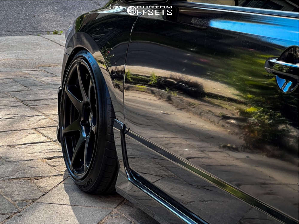 2008 Honda Civic with 17x9 30 MB Wheels Battles and 215/40R17 Capturar ...