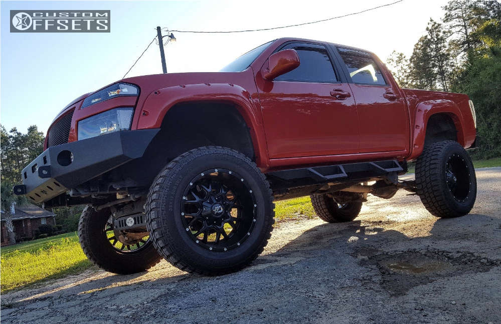2008 Chevrolet Colorado with 20x10 -19 Dropstars 645b and 35/12.5R20 ...