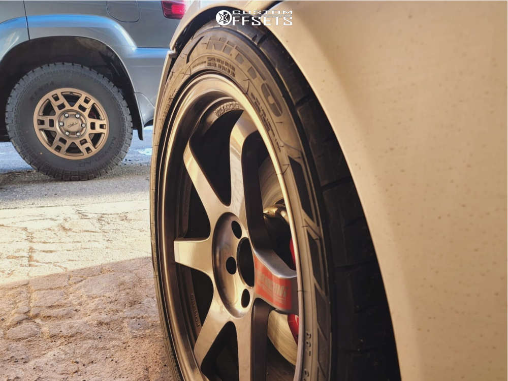 2021 Toyota GR Supra with 19x9.5 22 Volk Te37sl and 275/35R19 Nitto Nt555 G2 and Lowering ...