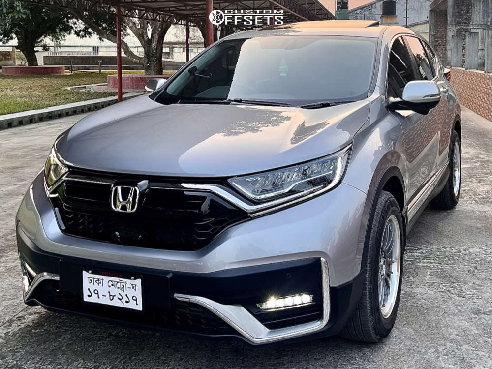 2021 Honda CR-V with 18x8.5 38 Volk Re30 and 235/60R18 Michelin Primacy Mxv4 and Stock | Custom ...