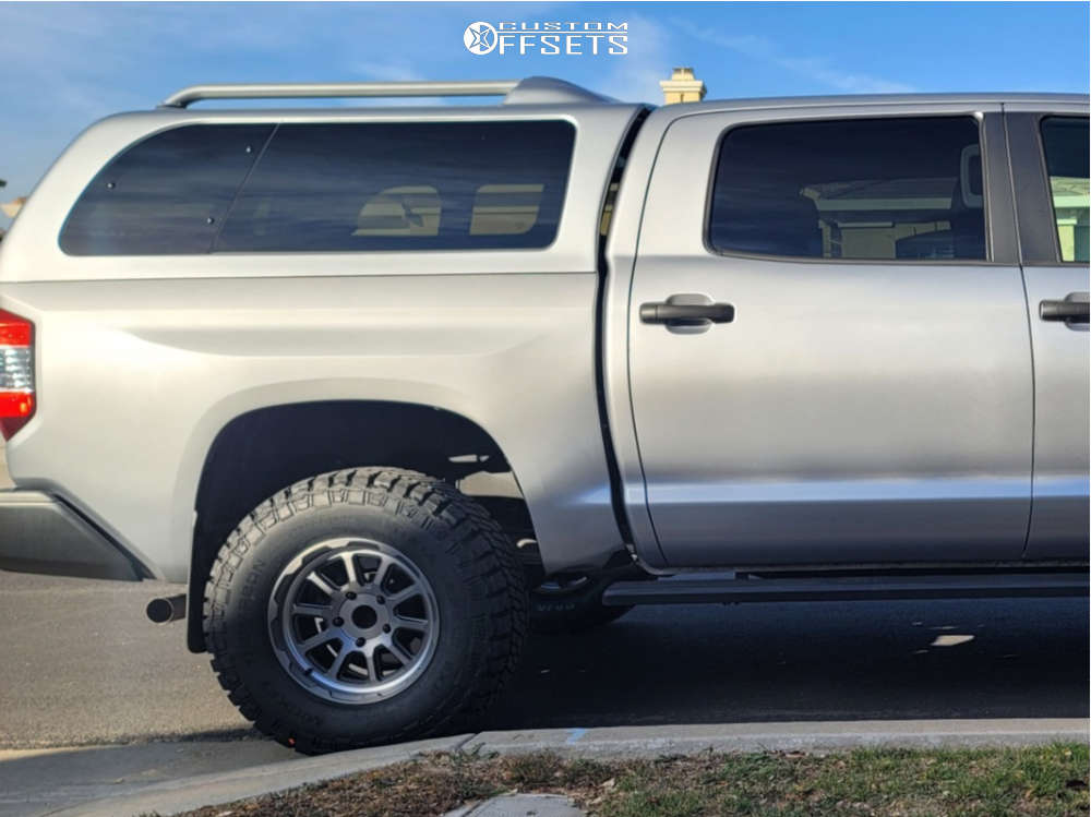 2014 Toyota Tundra with 18x8.5 10 Black Rhino Chase and 305/70R18 ...