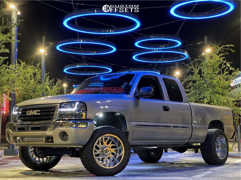 2005 GMC Sierra 1500 with 20x12 -44 TIS 544 and 33/12.5R20 BFGoodrich ...