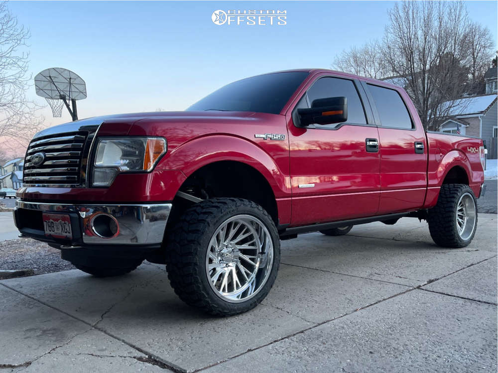 2011 Ford F-150 with 22x12 -51 Cali Offroad Purge and 33/12.5R22 ...