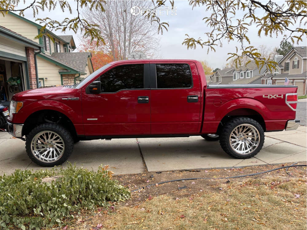2011 Ford F-150 with 22x12 -51 Cali Offroad Purge and 33/12.5R22 ...