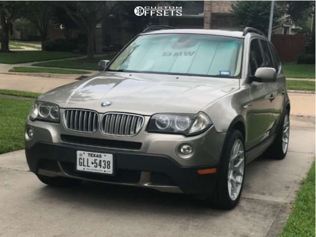 2007 BMW X3 with 19x9.5 33 Avant Garde M590 and 275/40R19 Yokohama ...