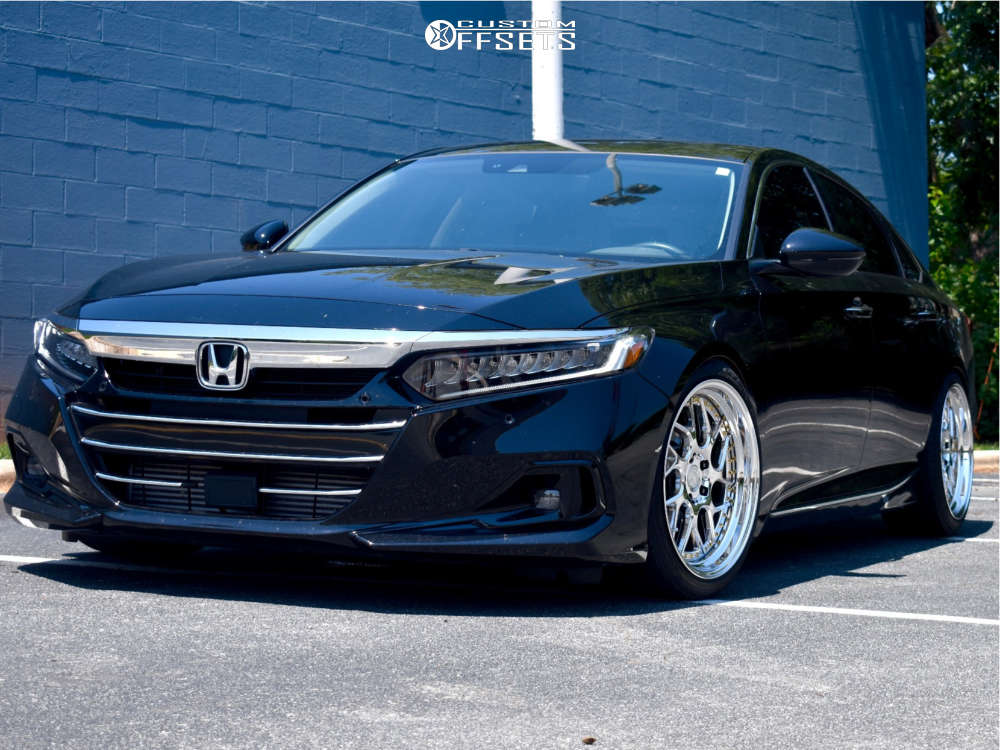 2021 Honda Accord with 19x9.5 22 Aodhan Ds01 and 235/40R19 Toyo Tires ...