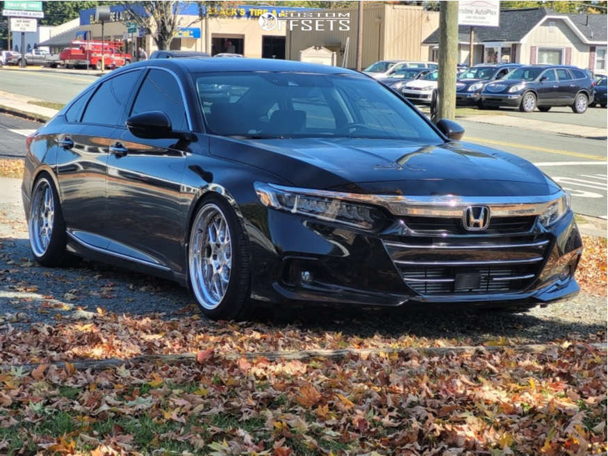 2021 Honda Accord with 19x9.5 22 Aodhan Ds01 and 235/40R19 Toyo Tires ...