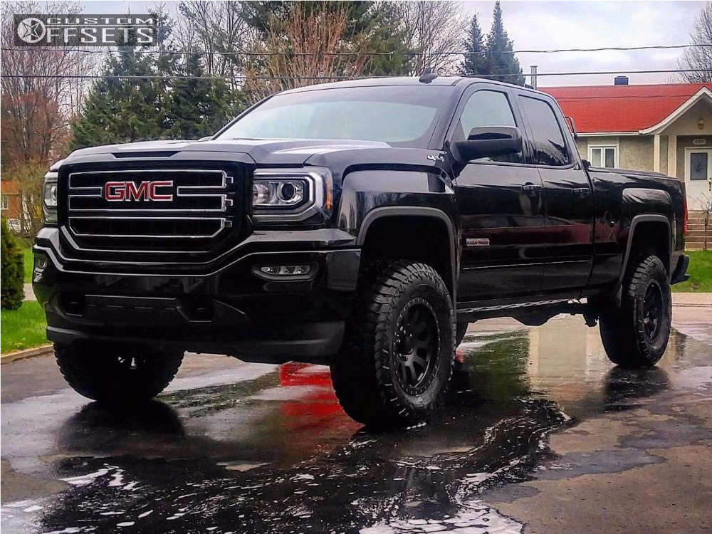 2017 GMC Sierra 1500 with 18x9 0 Pro Comp Series 36 and 305/70R18 AMP ...