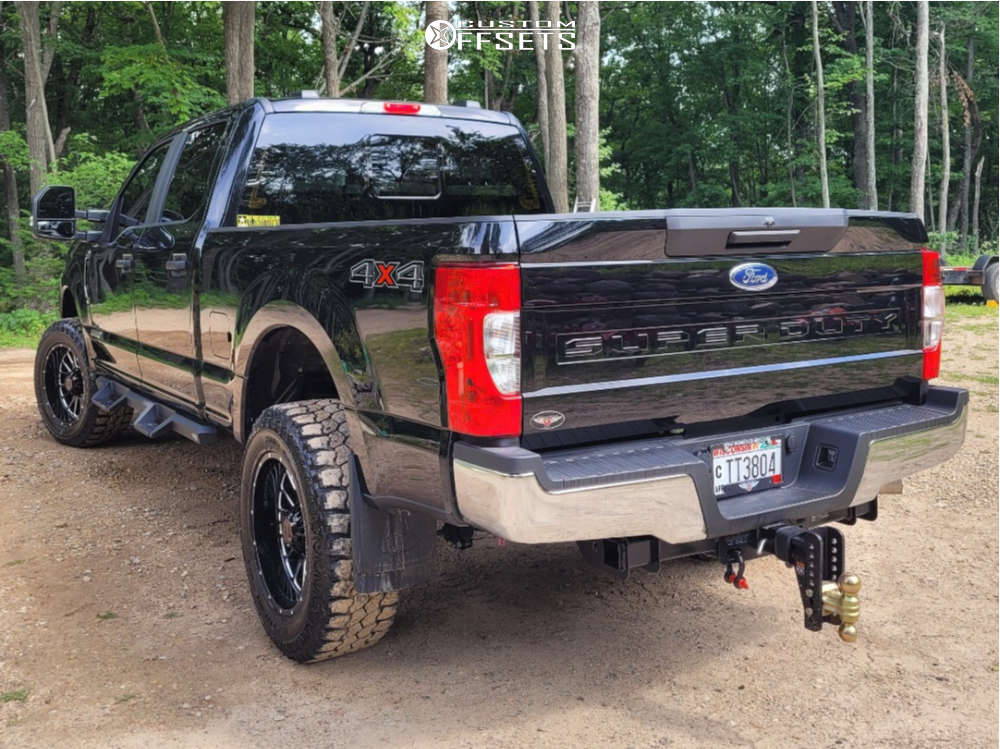 2022 Ford F-250 Super Duty with 20x10 -24 Wicked Offroad W907 and 35/12 ...