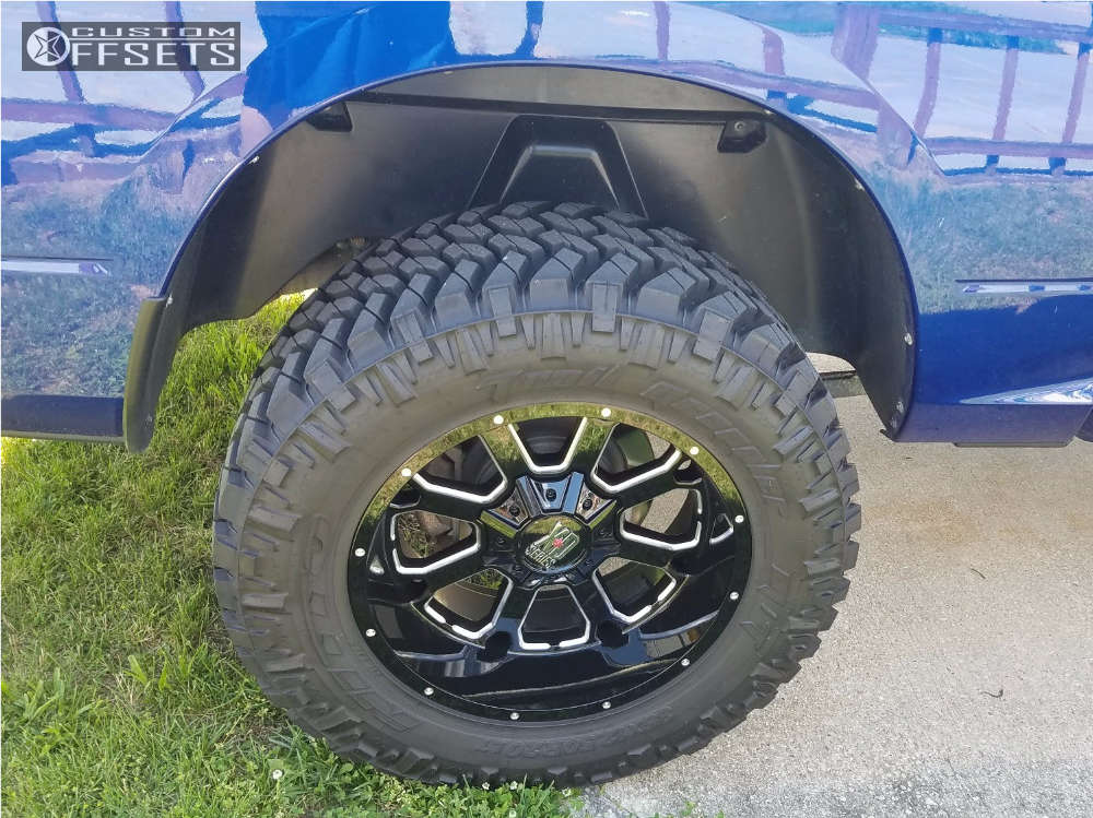 2014 Ram 1500 with 20x10 -24 XD Buck and 35/12.5R20 Nitto Trail ...