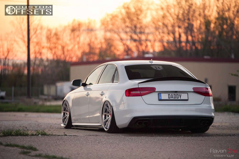 2013 Audi S4 with 20x10 33 Rohana Rc10 and 235/30R20 Pirelli All Season ...