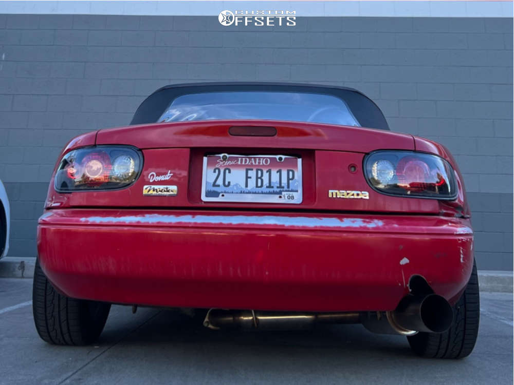 1991 Mazda Miata with 15x8 0 Vors Tr7 and 185/55R15 Sumitomo Htr A/s ...