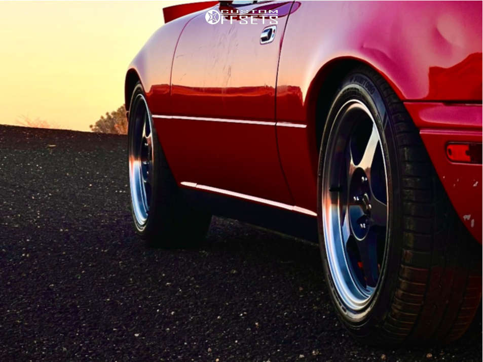 1991 Mazda Miata with 15x8 0 Vors Tr7 and 185/55R15 Sumitomo Htr A/s ...