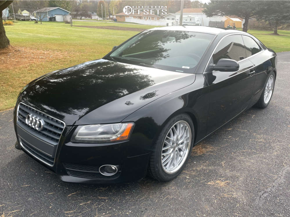 2011 Audi A5 Quattro with 18x9.5 25 MRR Gt1 and 255/40R18 Continental ...