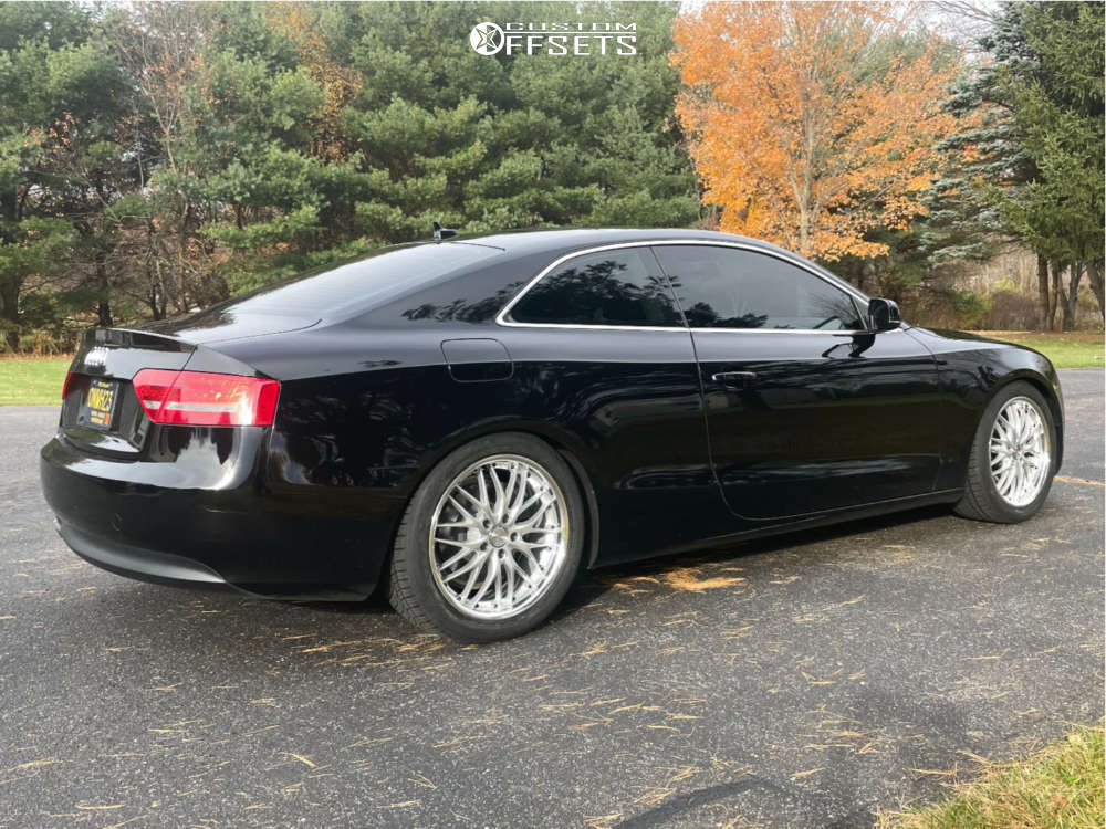 2011 Audi A5 Quattro with 18x9.5 25 MRR Gt1 and 255/40R18 Continental ...