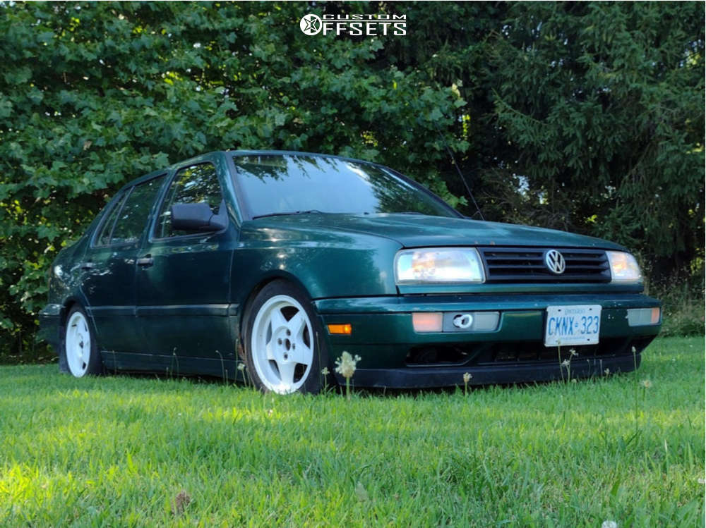 1997 Volkswagen Jetta with 16x6.5 38 Fittipaldi Fittistar and 185/55R16 ...