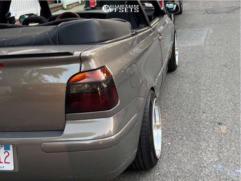 2002 Volkswagen Cabrio with 16x8 25 Borbet Type A and 195/40R16 Lexani ...