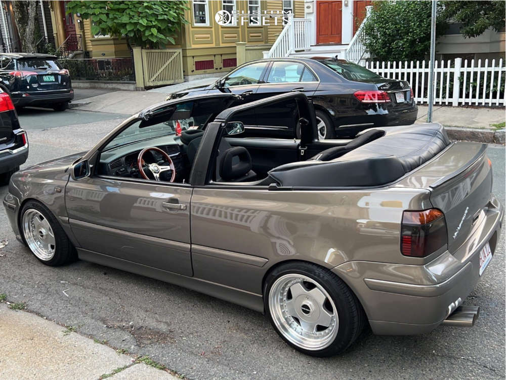 2002 Volkswagen Cabrio with 16x8 25 Borbet Type A and 195/40R16 Lexani ...