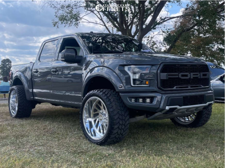 2018 Ford F-150 with 24x12 -44 JTX Forged Barrage and 35/13.5R24 AMP ...