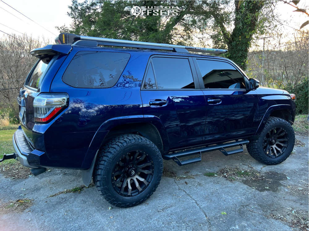2021 Toyota 4Runner with 20x9 1 Fuel Blitz and 305/55R20 Cooper ...