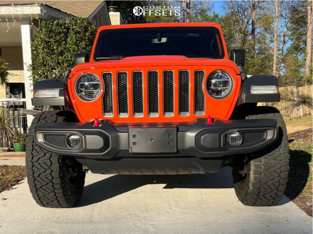 2020 Jeep Wrangler with 18x9 -12 Fuel Covert and 35/12.5R18 Nitto Recon ...