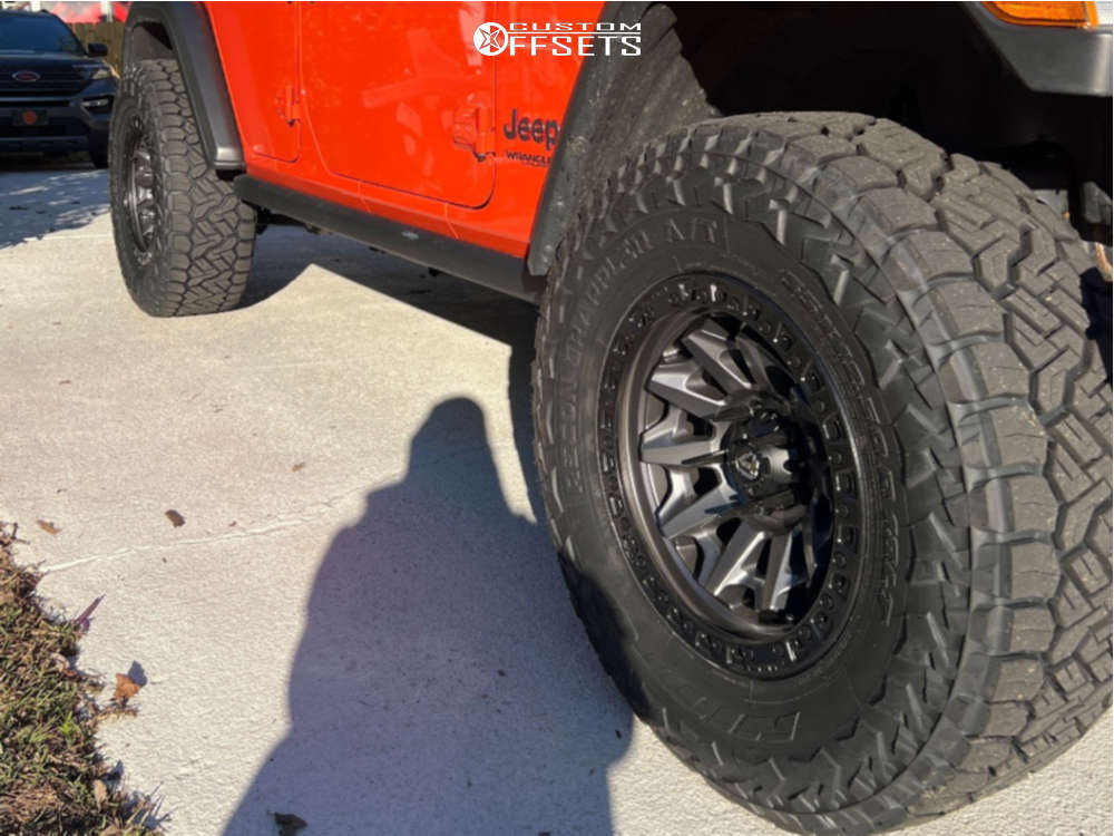 2020 Jeep Wrangler with 18x9 -12 Fuel Covert and 35/12.5R18 Nitto Recon ...