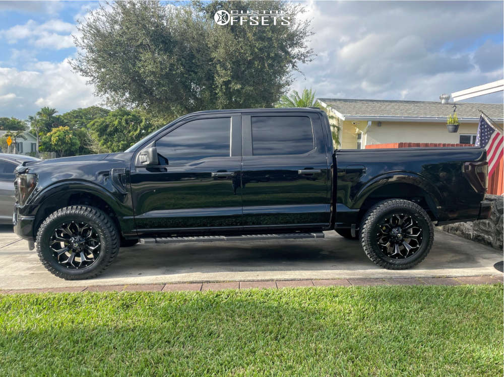 2021 Ford F-150 with 20x9 1 Fuel Assault and 295/60R20 Atturo Trail ...