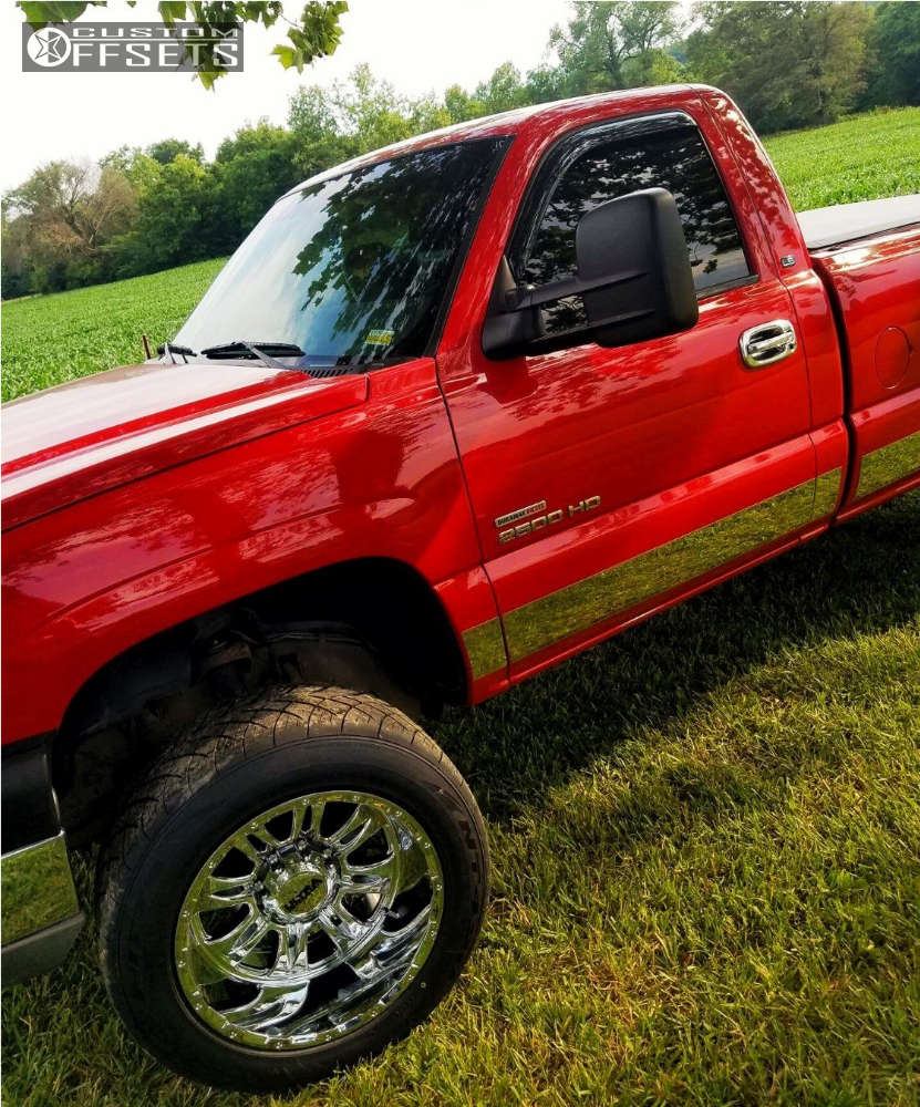 2003 Chevrolet Silverado 2500 HD with 20x12 -44 Ultra Predator Ii and ...